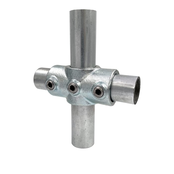 Raccord Tubulaire - Raccord JM 119-B34 en croix 2 entrées.