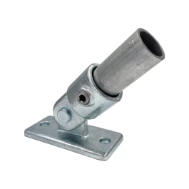 Raccord tubulaire - Accroche JM169-B34 socle orientable.